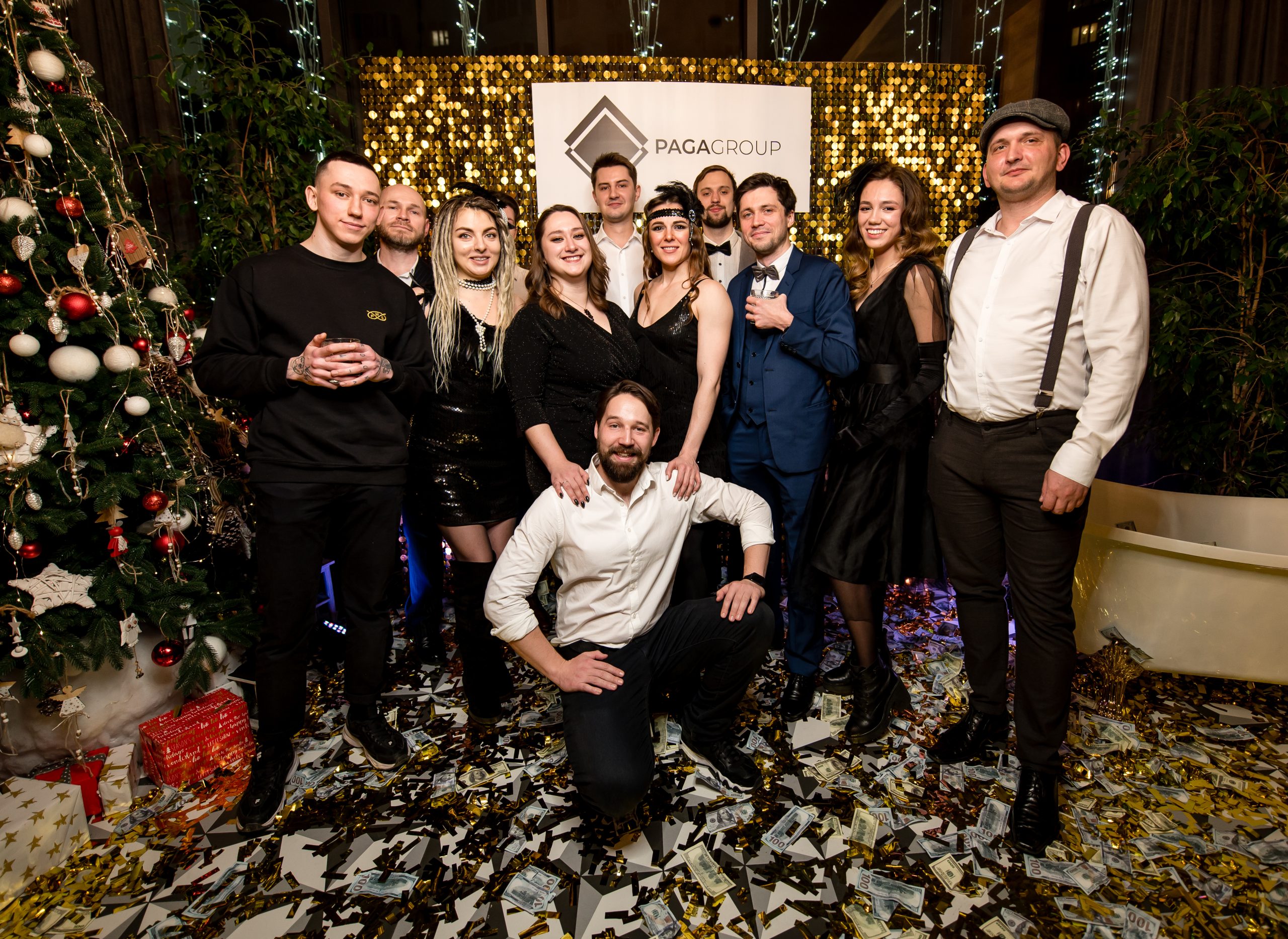 Paga Gatsby New Year corporate party | Paga Group