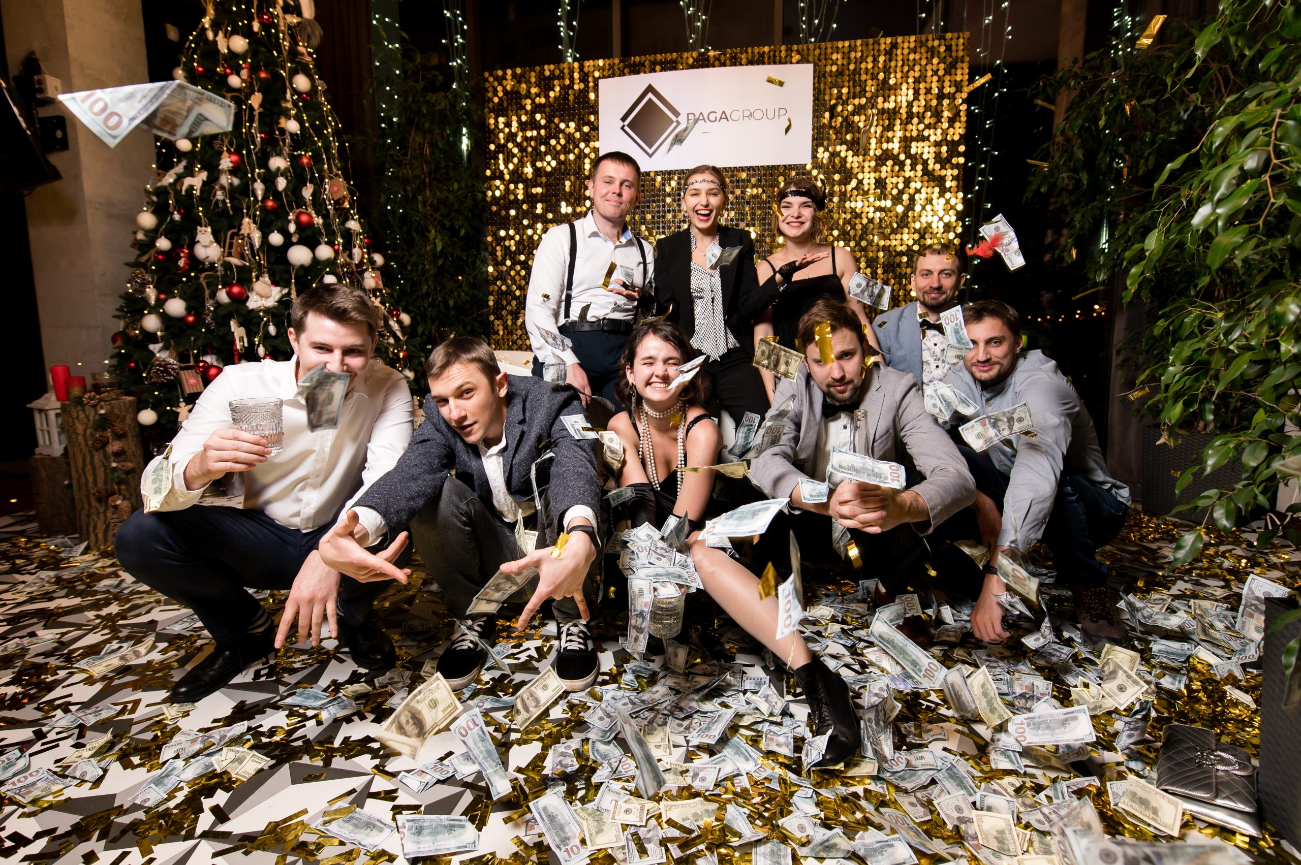 Paga Gatsby New Year corporate party | Paga Group